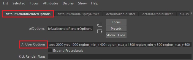 How to set "Ai User Options" in Katana similar to Maya - Autodesk Community