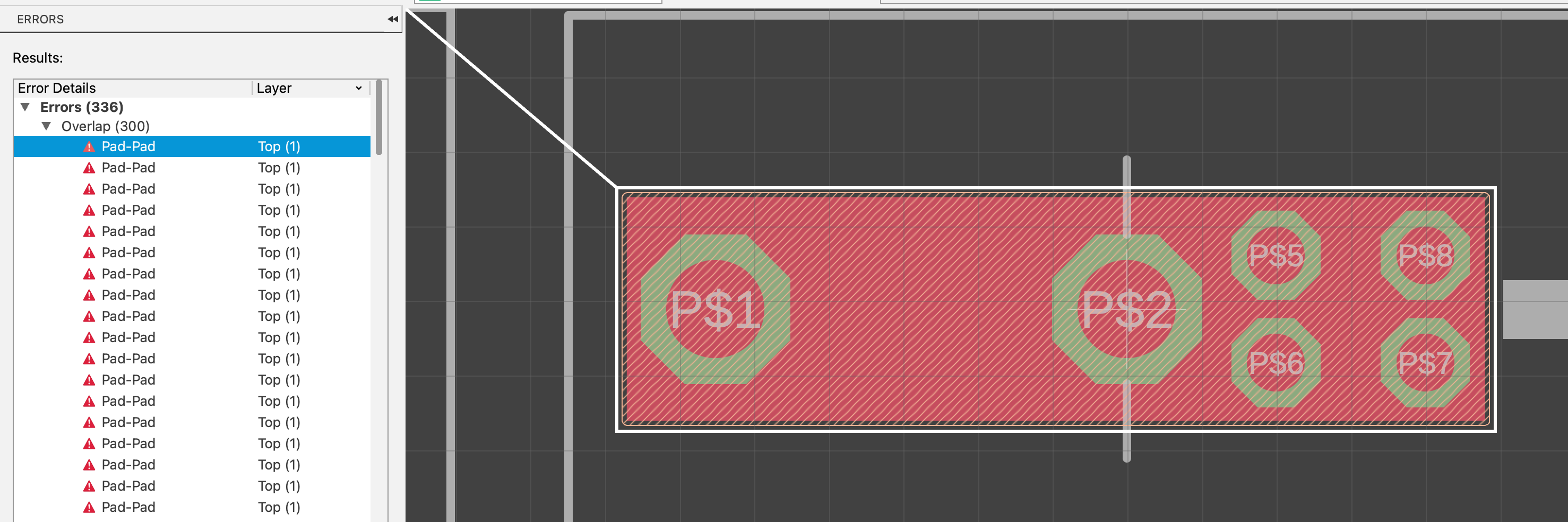 How to connect through holes in a component footprint - Autodesk Community