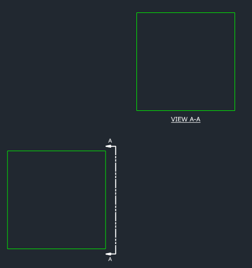 Solved: Projected View Section View Line - Autodesk Community