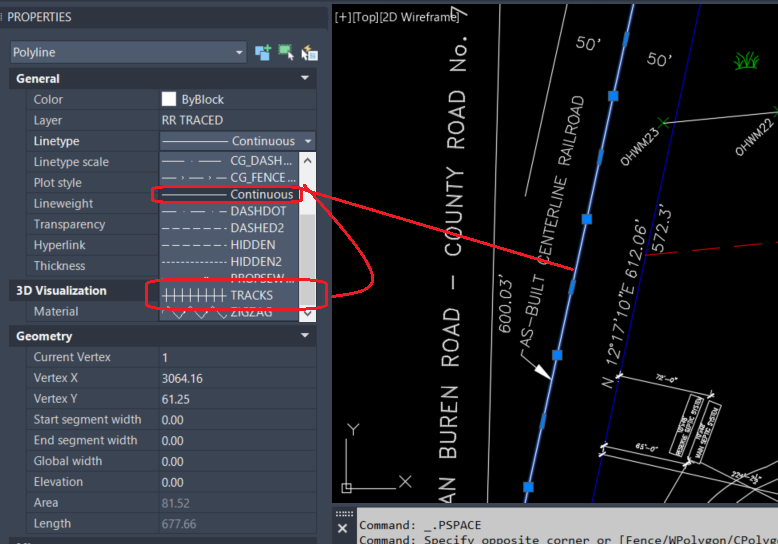 Random line showing up in layout but not in the model space - Autodesk Community