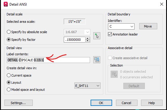 Detail view label contents format - Autodesk Community