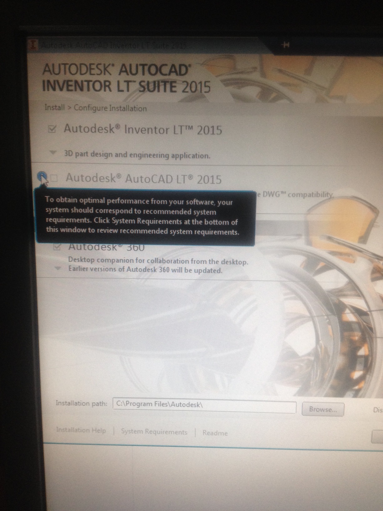 Autocad Installation Not Responding In Inventor Suit Autodesk Community