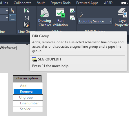 P&ID Schematic Line Number separation after drawn Schematic line ...