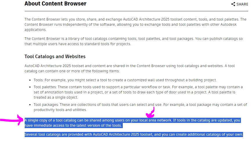 How to get custom tool palette grouping deployed to 50+ endpoints ACA24. Export functionality ...
