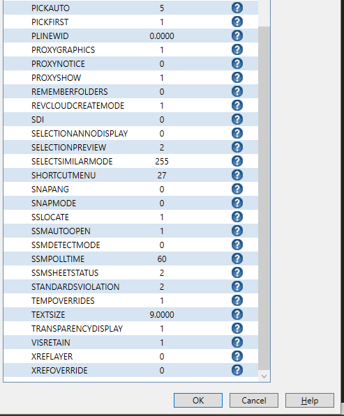 Solved: What system variables would you recommend adding to the SYSVARMONITOR? - Autodesk Community