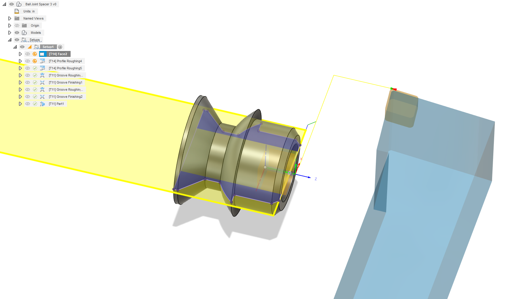 Solved: CNC Lathe Turning CAM Issue - Setting Tool and Axis Directions ...