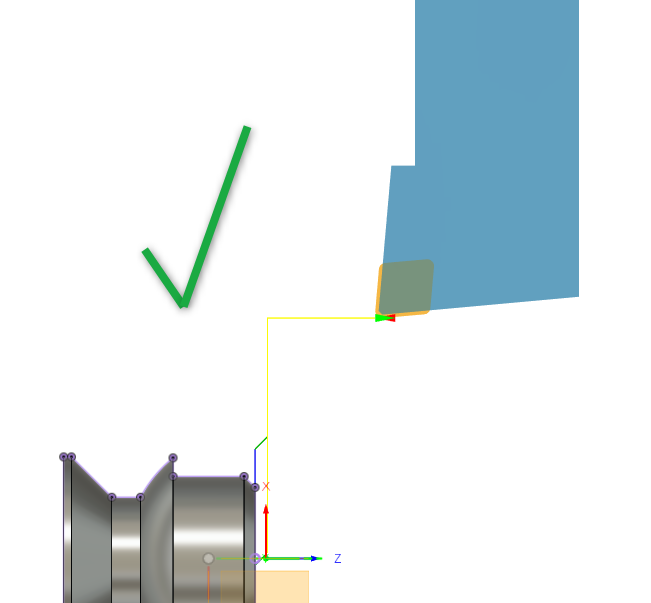Solved: CNC Lathe Turning CAM Issue - Setting Tool and Axis Directions ...