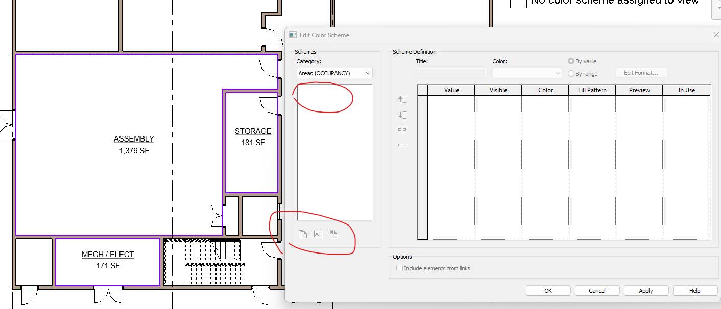 Color Scheme for Area Plan - Autodesk Community