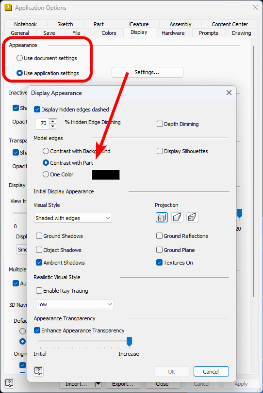 Solved: Part Edges are too Bold - Autodesk Community