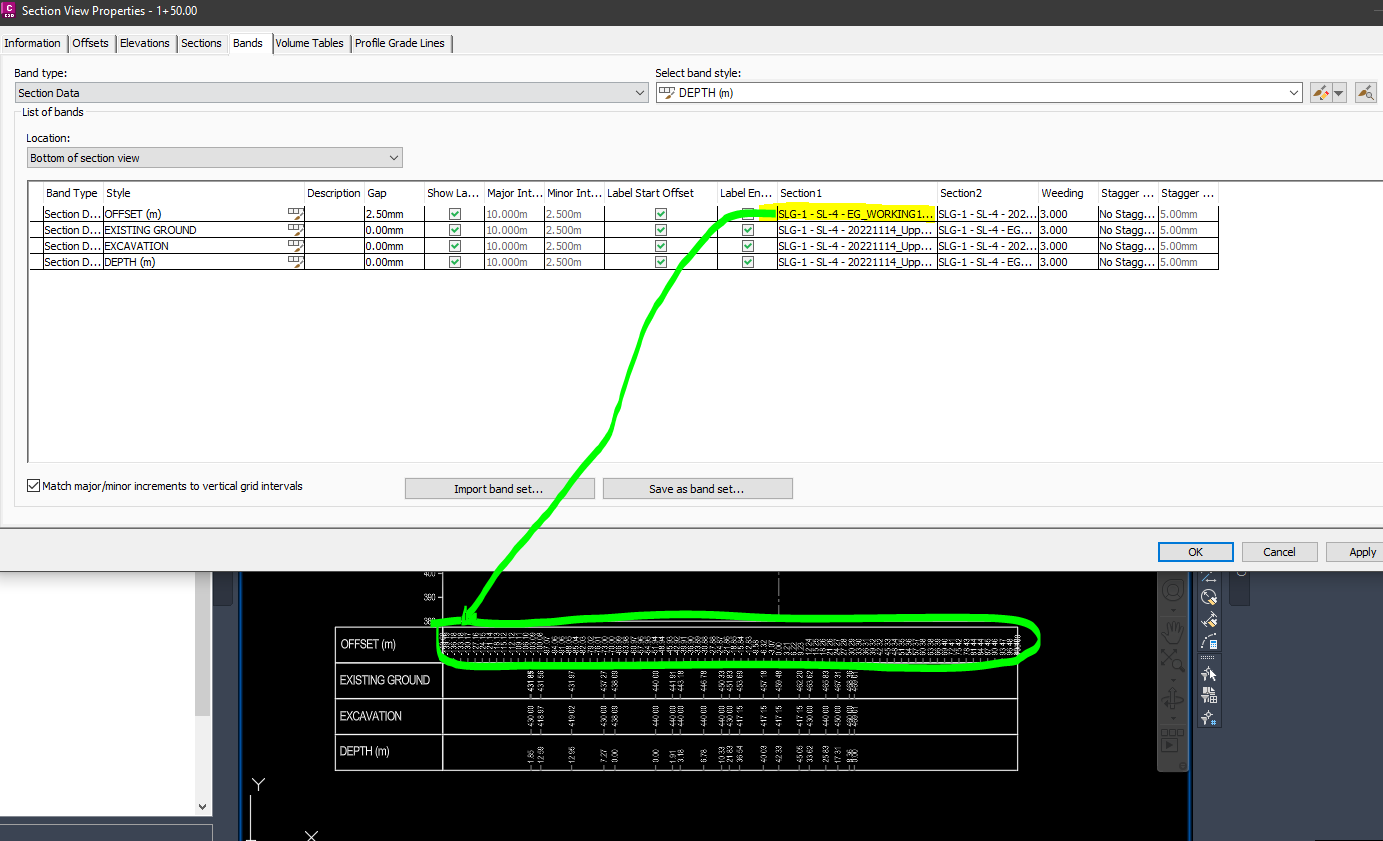 Solved: How do I construct the table row and the staggered ticks as below? - Autodesk Community