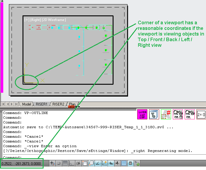 Solved: Coordinates of a Viewport Are Very Large if the Viewport is in ...