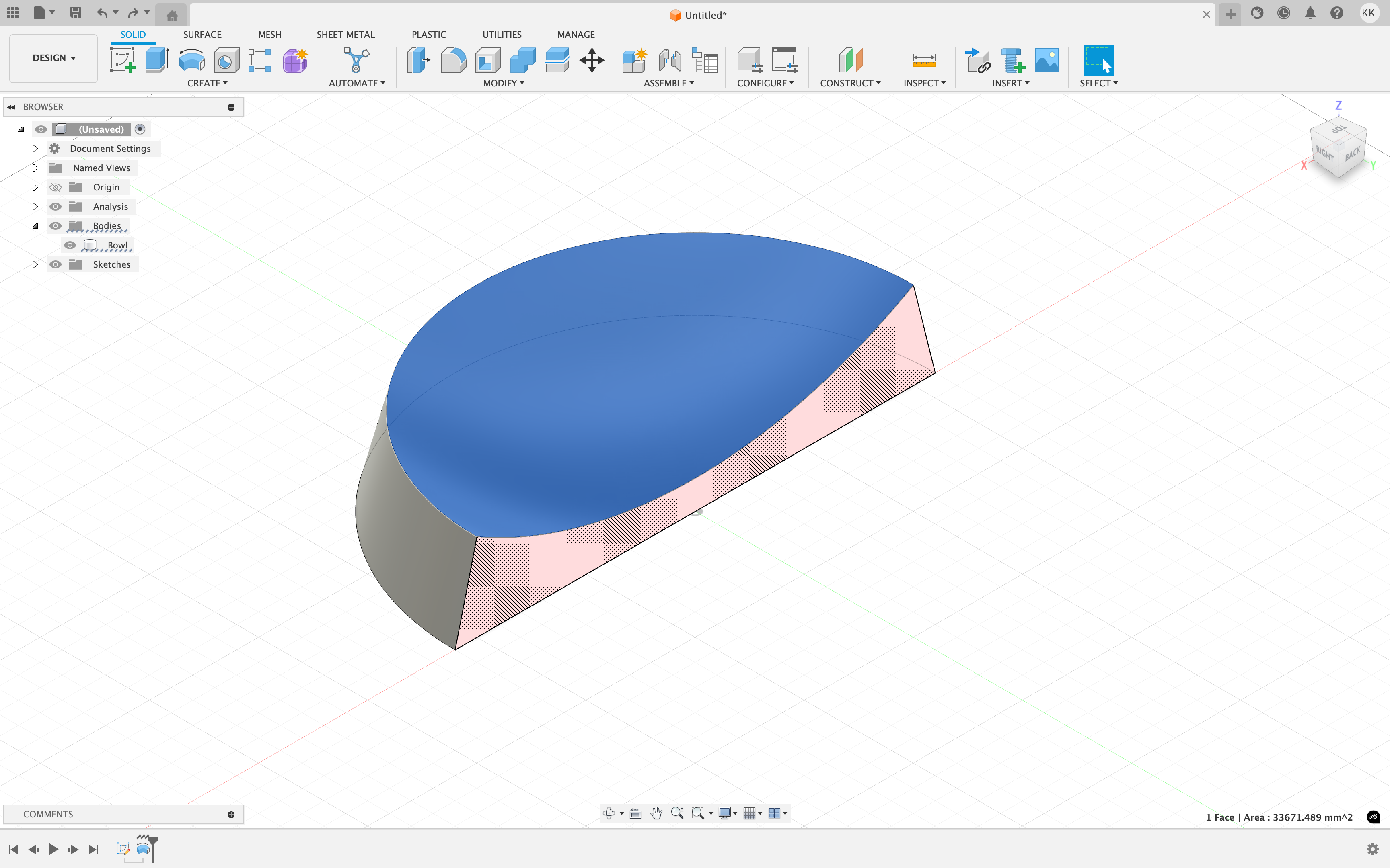 Solved: Duplicate a non-planar face as a new object? - Autodesk Community