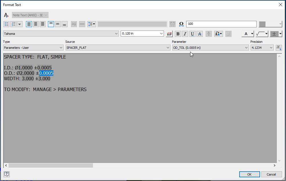 Tolerances in Model not Updating Correctly when Parameters are Updated - Autodesk Community