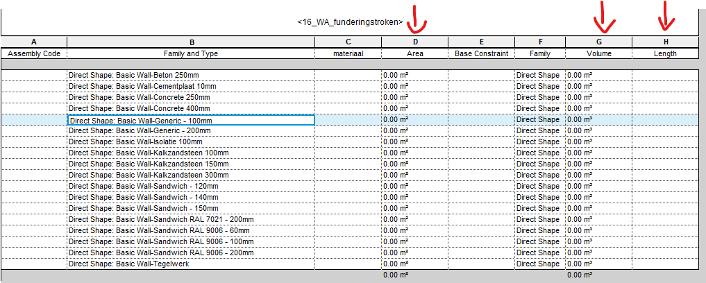 Area, volumes and lengths from linked elements into a schedule - Autodesk Community