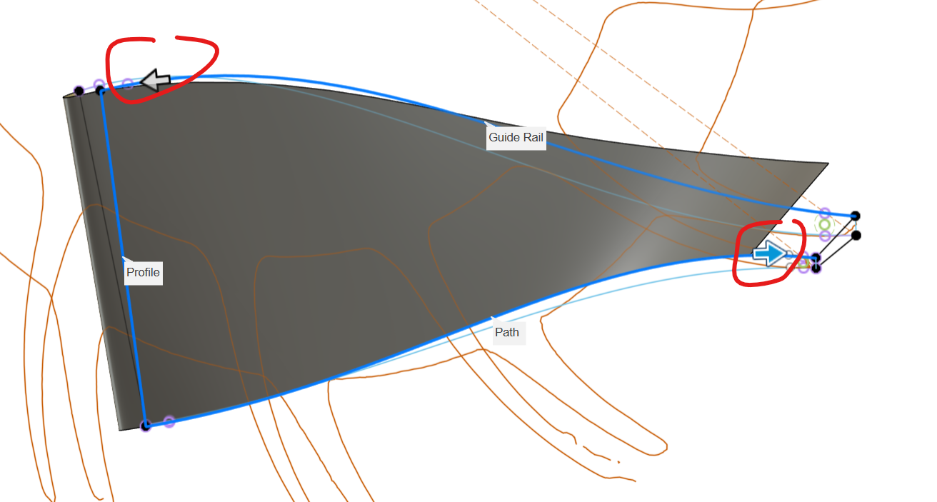 Surface sweep creates incorrect surface - Autodesk Community