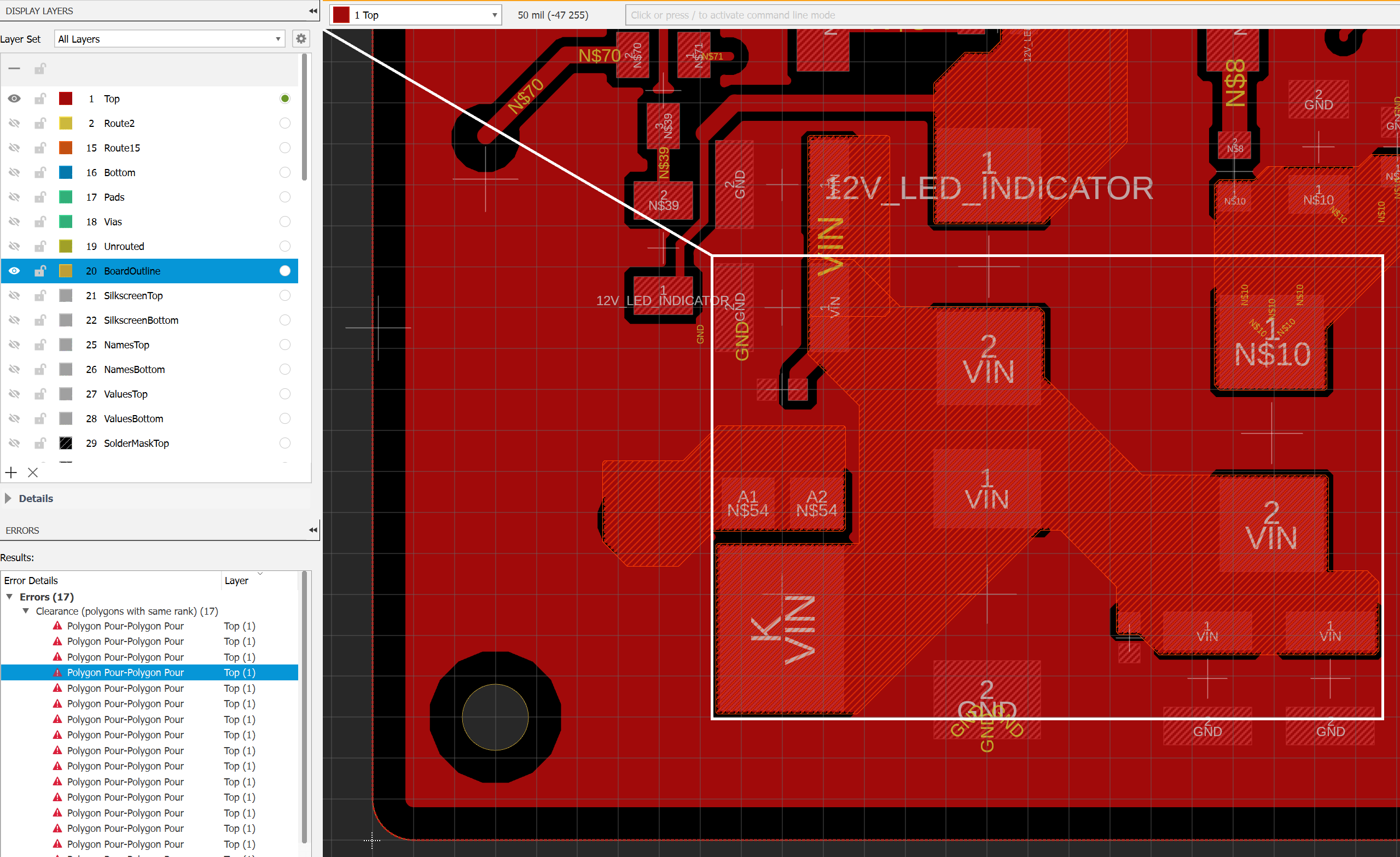 How to seperate copper pour in different names? - Autodesk Community