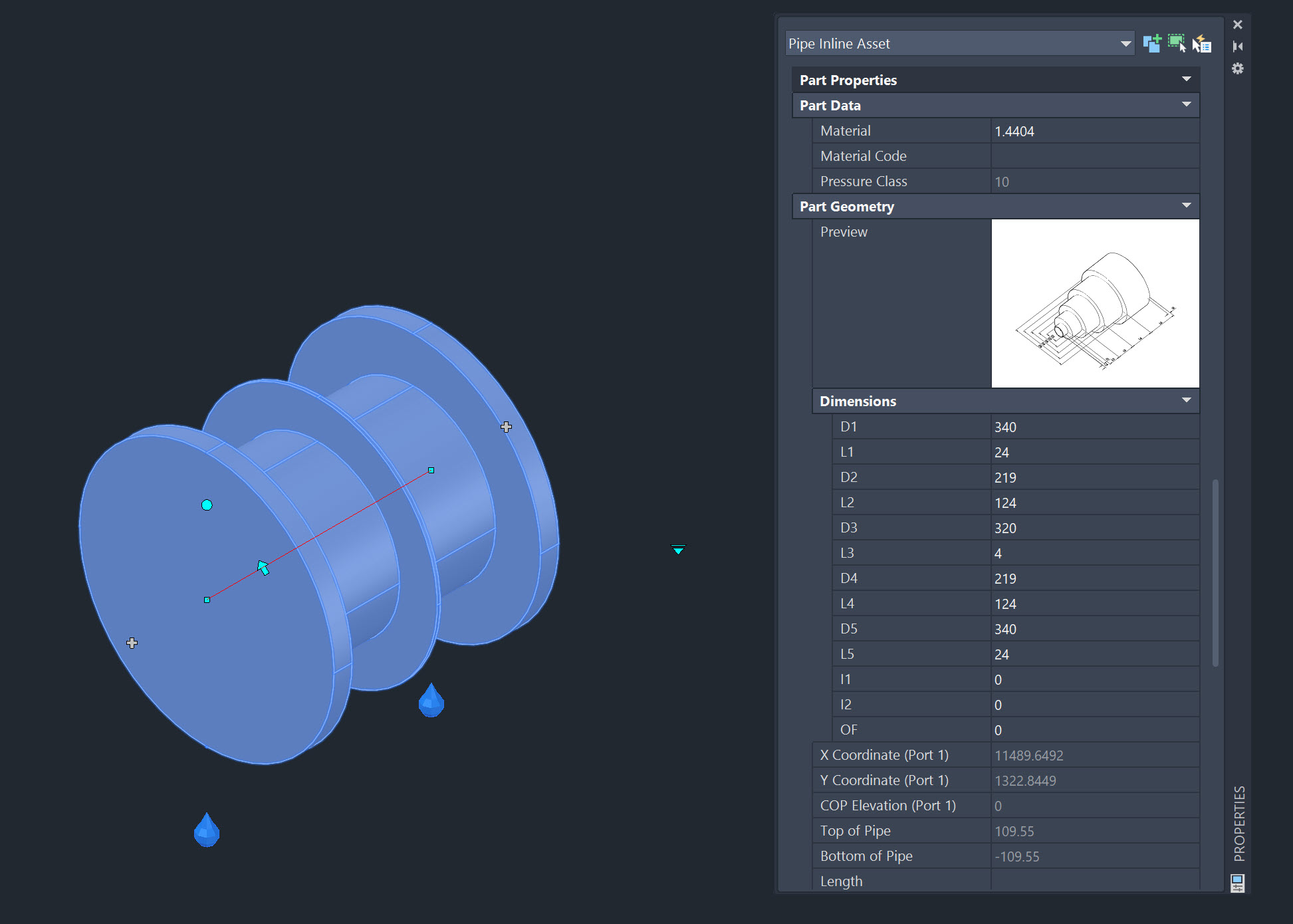 Solved: How to include Puddle/Thrust flanges? - Autodesk Community