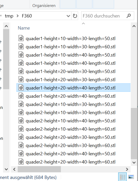 code review/share for automated change of parameters and stl-export - Autodesk Community