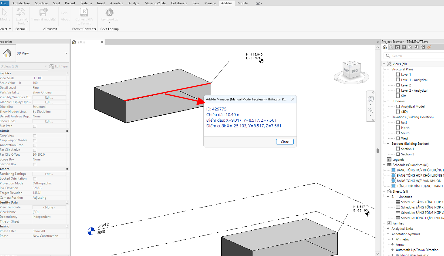 How can I get the correct coordinates of the start and end points of an ...