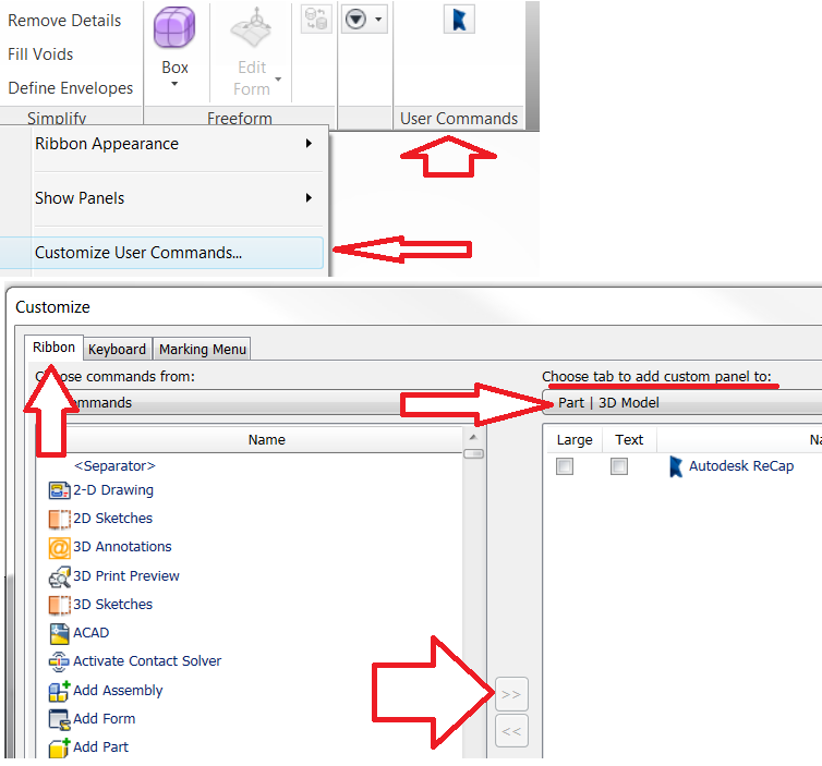 New tab to ribbon - Autodesk Community