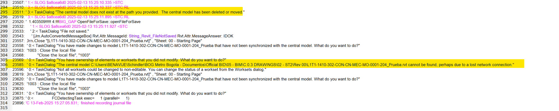 Revit Load Cancelled error - Autodesk Community