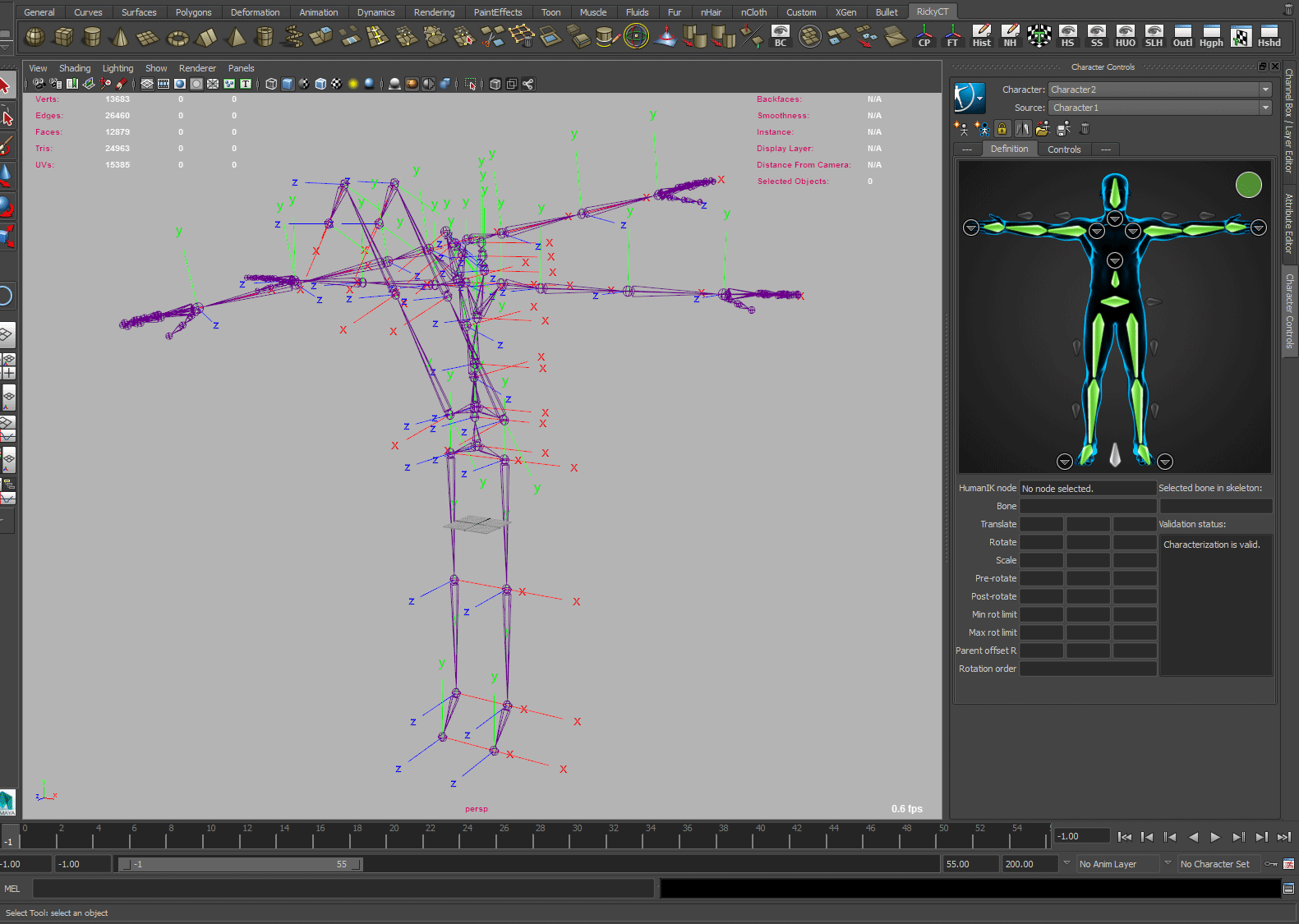 HumanIK not working with motion capture - Autodesk Community