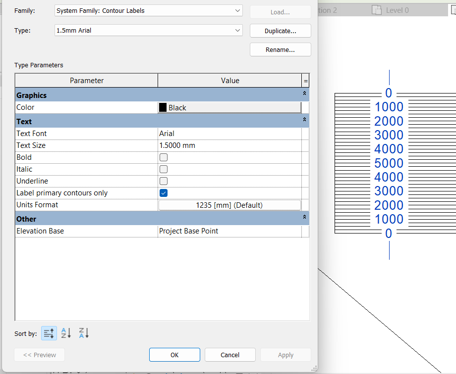 CONTOUR LABEL ORIENTATION & LABEL LINKED MODEL - Autodesk Community