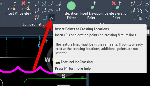 Feature Lines Insertion points at crossings more than one at a time ...