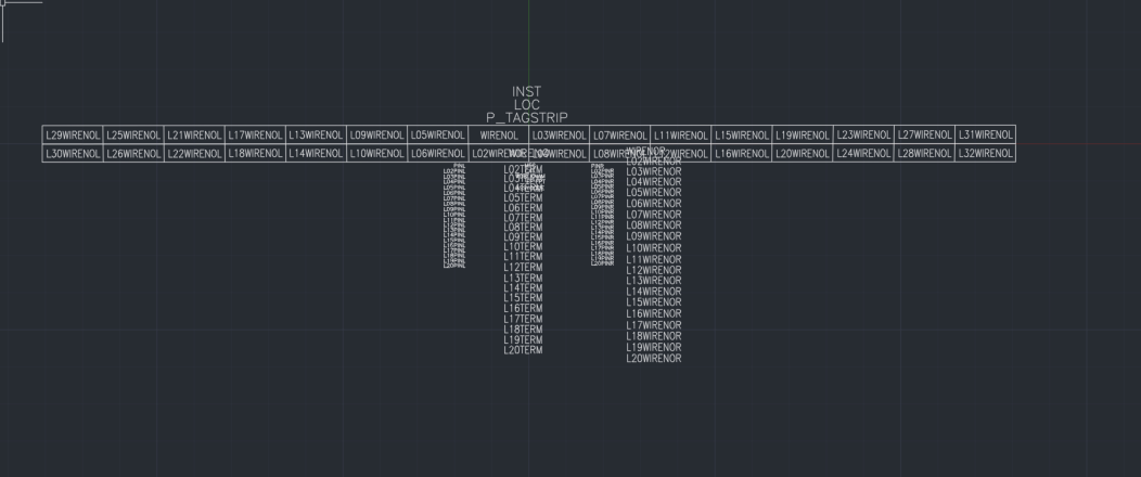 Add multi-point/multi-level terminal block level to terminal number ...