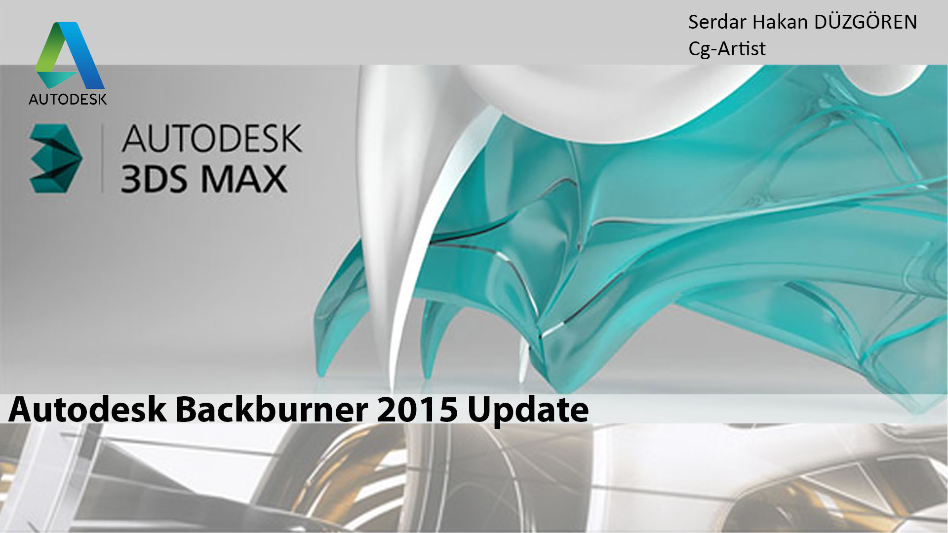 Autodesk Backburner 2015 Update - Autodesk Community