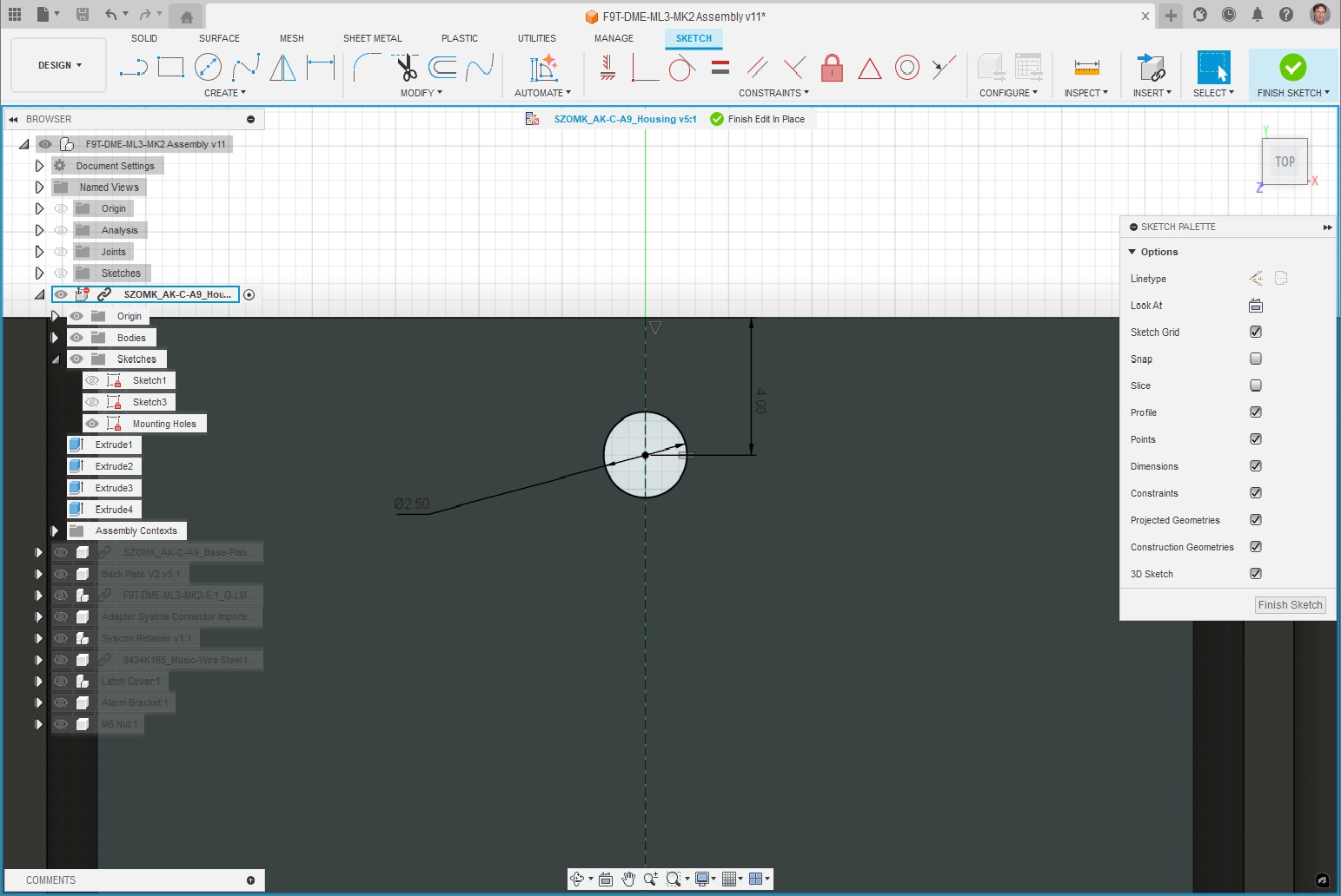 Cannot Edit Sketch - Autodesk Community
