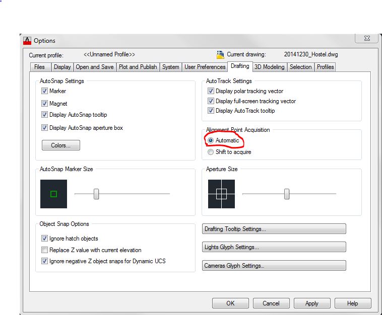 Solved: Object Snap Extension Problem - Autodesk Community