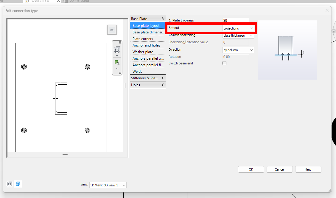 Solved: Issue with Base Plate Alignment on PFC Column - Autodesk Community
