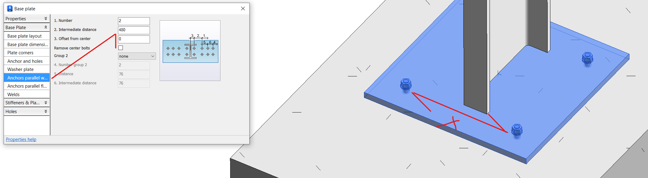 Solved: Issue with Base Plate Alignment on PFC Columns - Autodesk Community