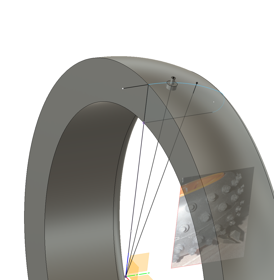 Solved: How to Create Multi Layered Embossed Featured Around a Cylinder? (Stepped Tire Tread ...