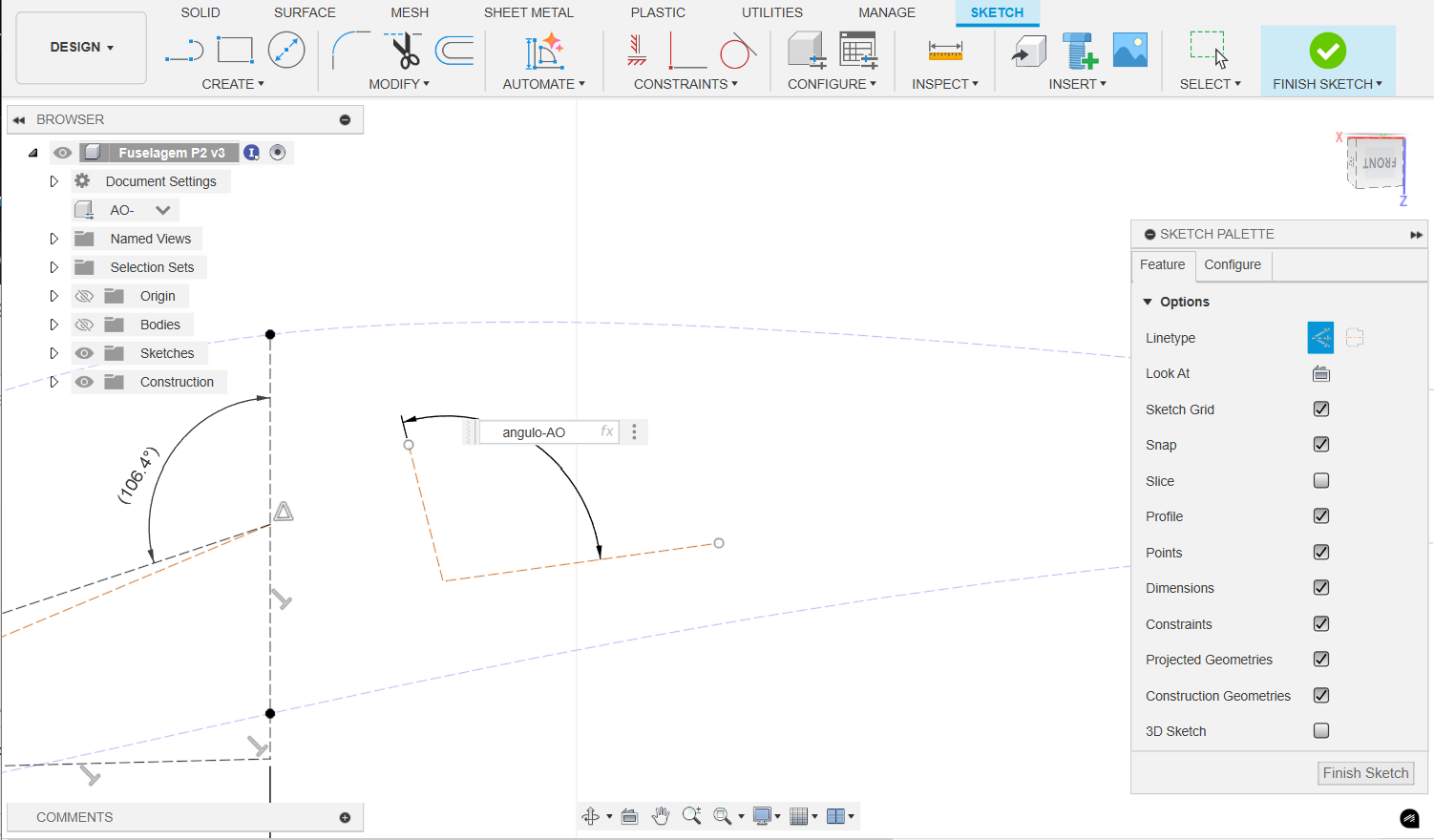 I can't use a driven dimension in a expression with a parameter ...