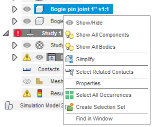 Solved: Exclude parts from study - How to ignore them completely ...