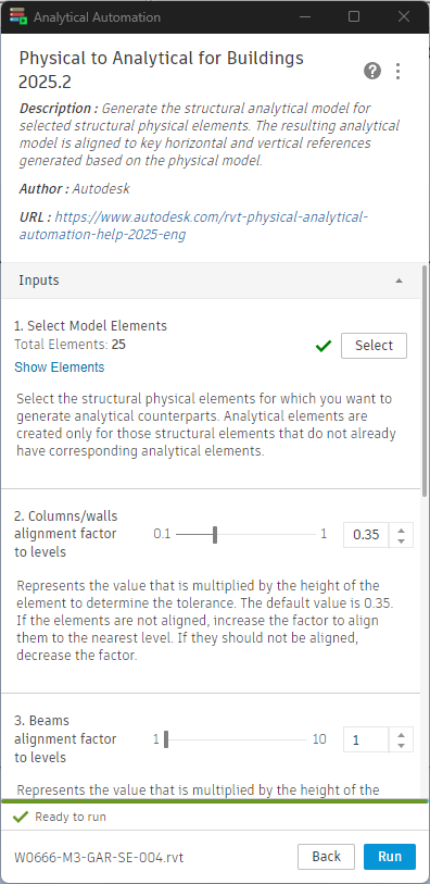Columns not recognized by Analytical Automation - Autodesk Community