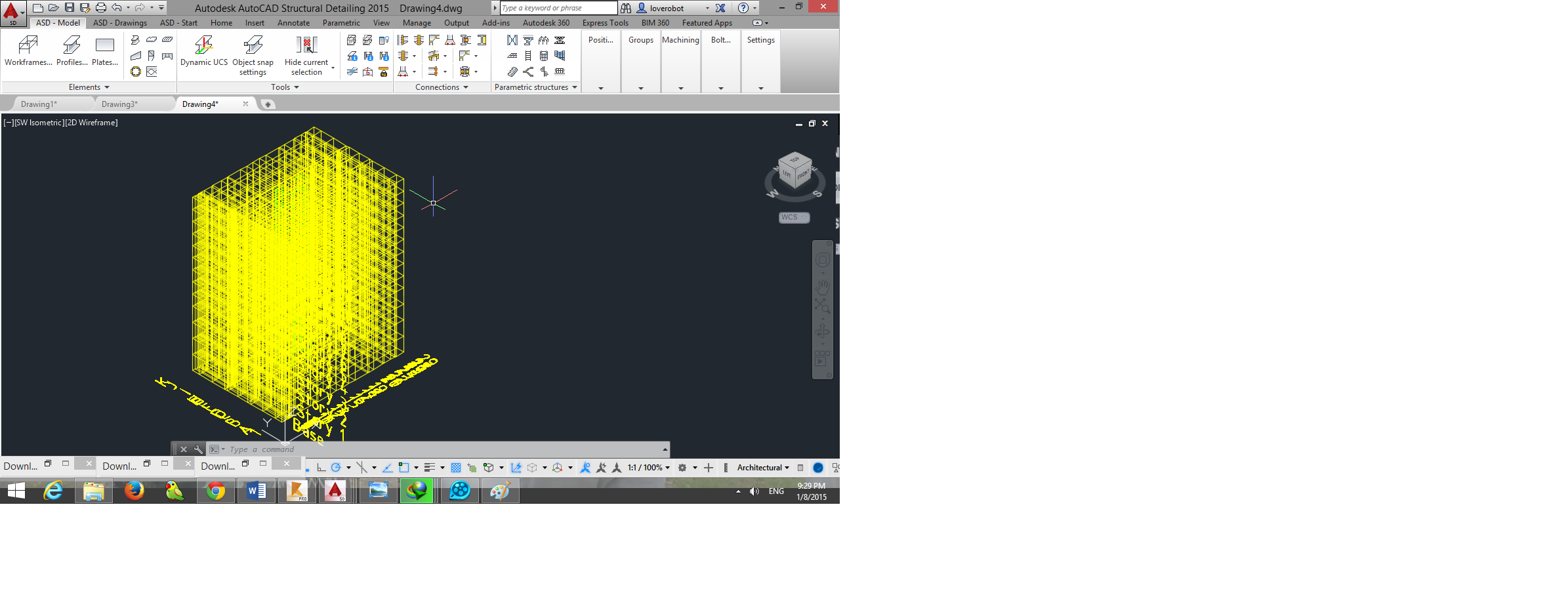 Solved: how I can transfert your model from robot to Autocad Structural ...