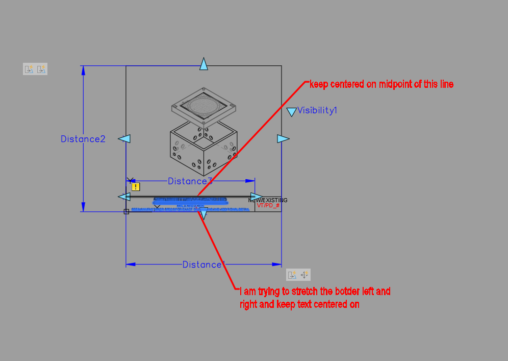 Stretching and centering text at midpoint of line - Autodesk Community