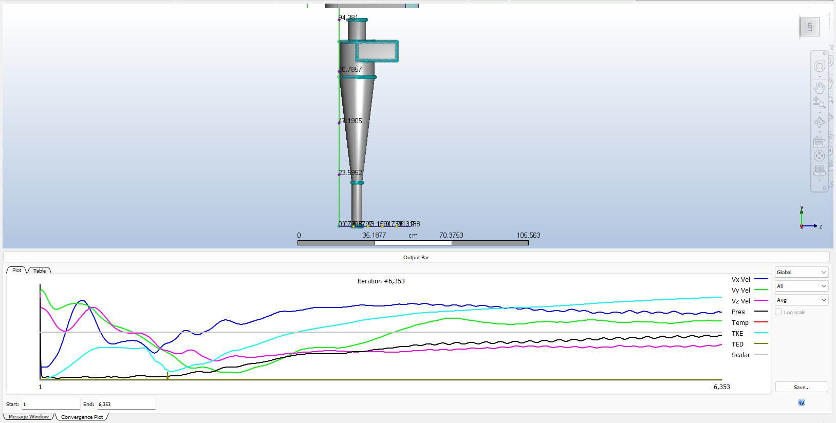 Cyclone separator simulation - Autodesk Community