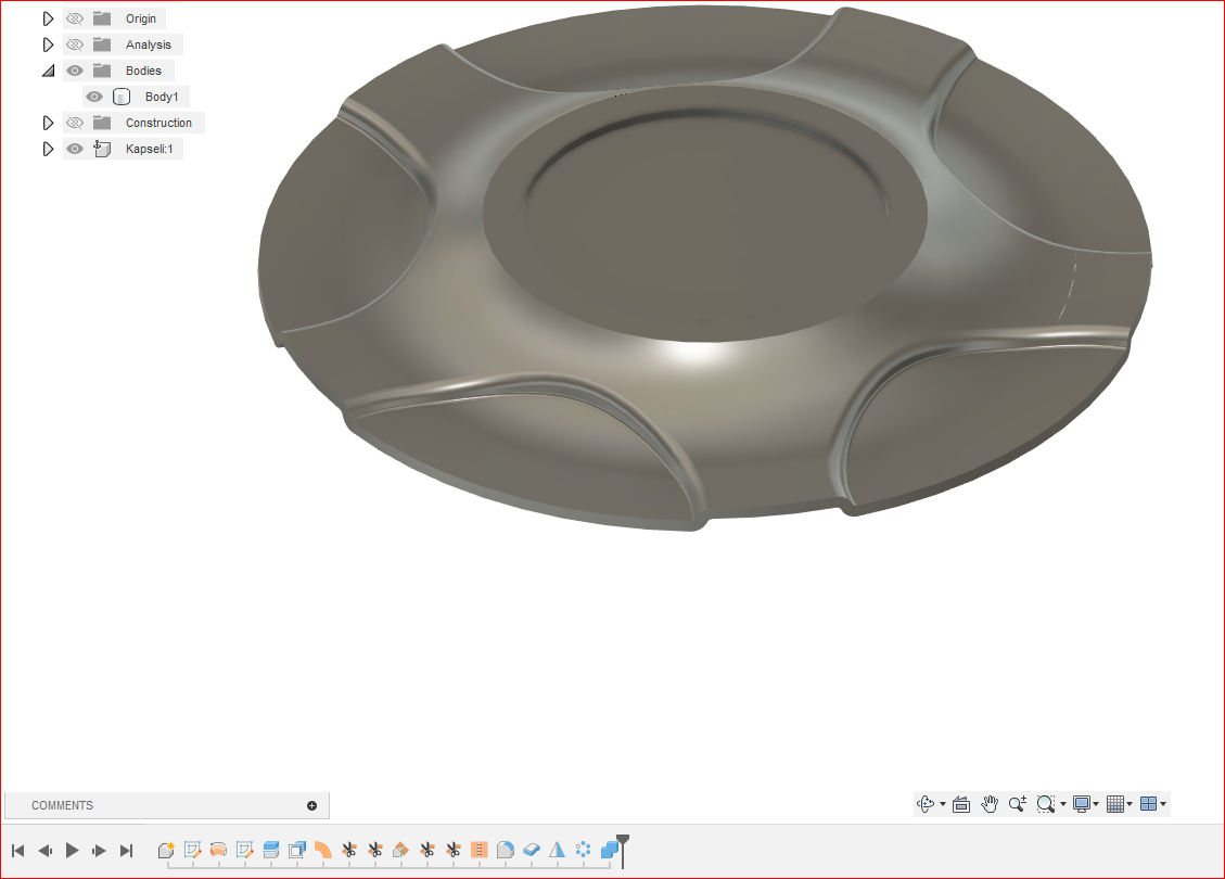 Solved How To Cut Or Deboss This Shape To Surface Body And Thicken It With Even Walls