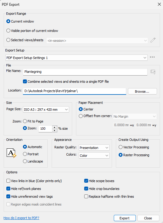 Issues with detail lines when exporting to .pdf - Autodesk Community