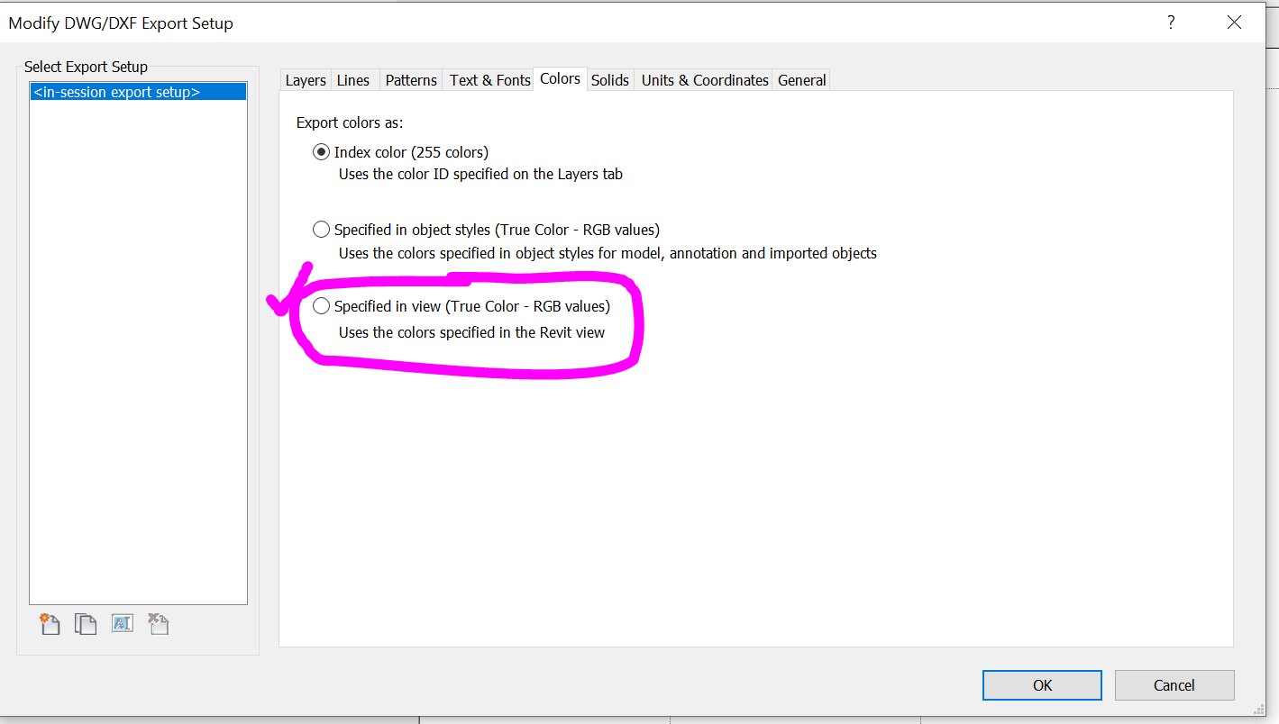 Revit Export To Dwg Unexpected Colors And Hatch Patterns Autodesk Community