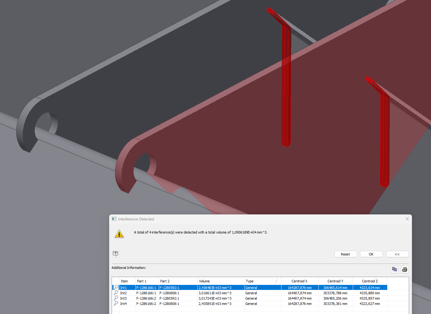 Solved: Measure length/distance of intersection of two parts in assembly? - Autodesk Community