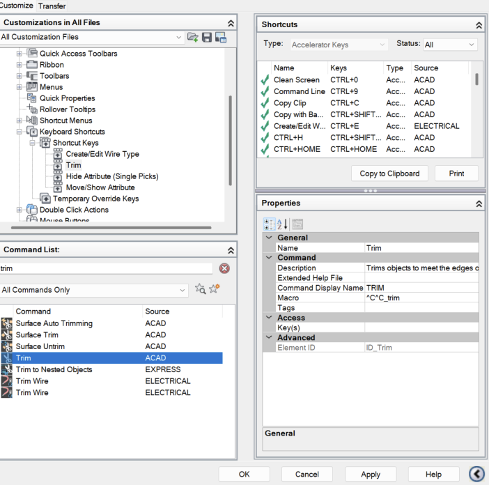 Setting up hotkeys. - Autodesk Community