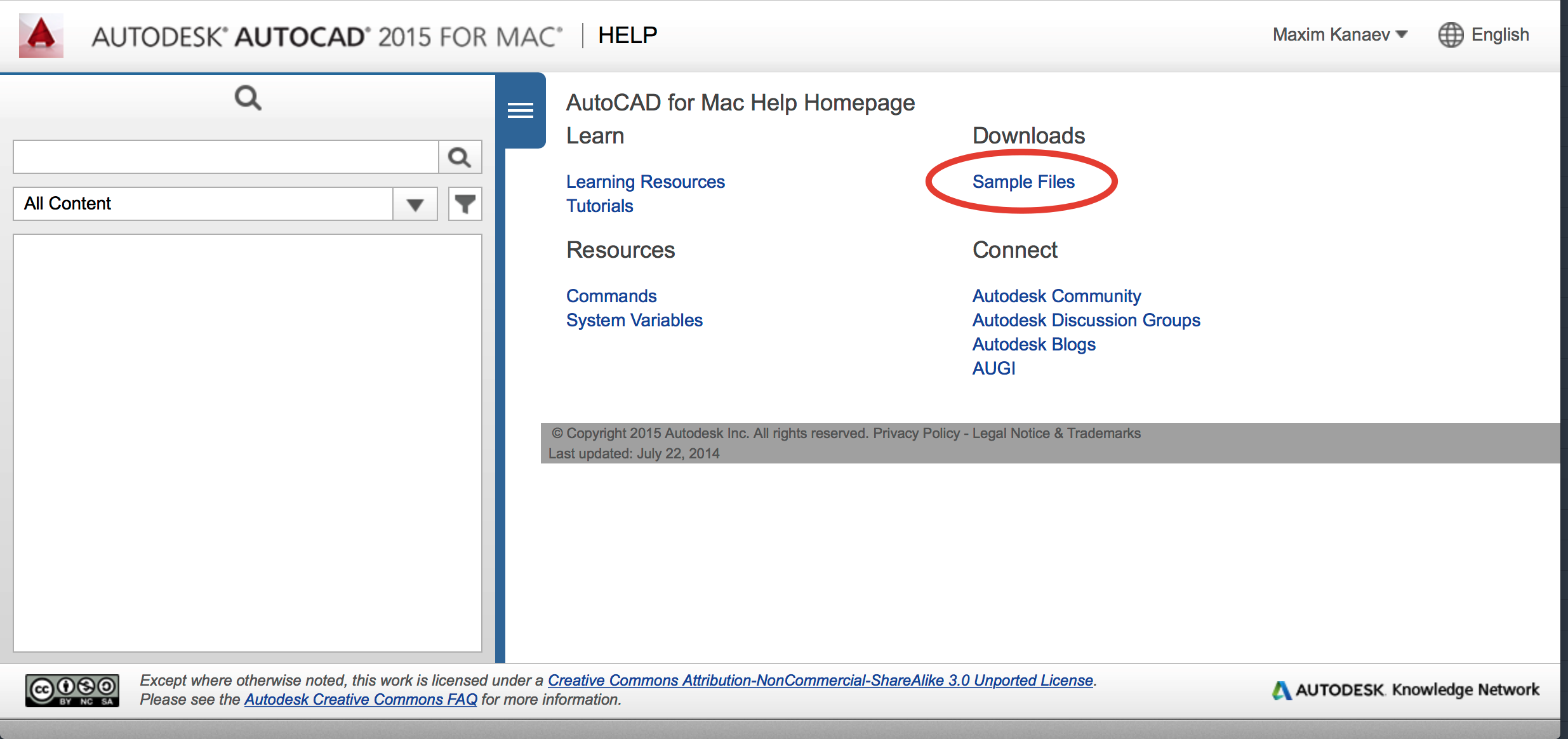 Solved: AutoCAD 2015 MAC Sample Folder for copying sample files into ...