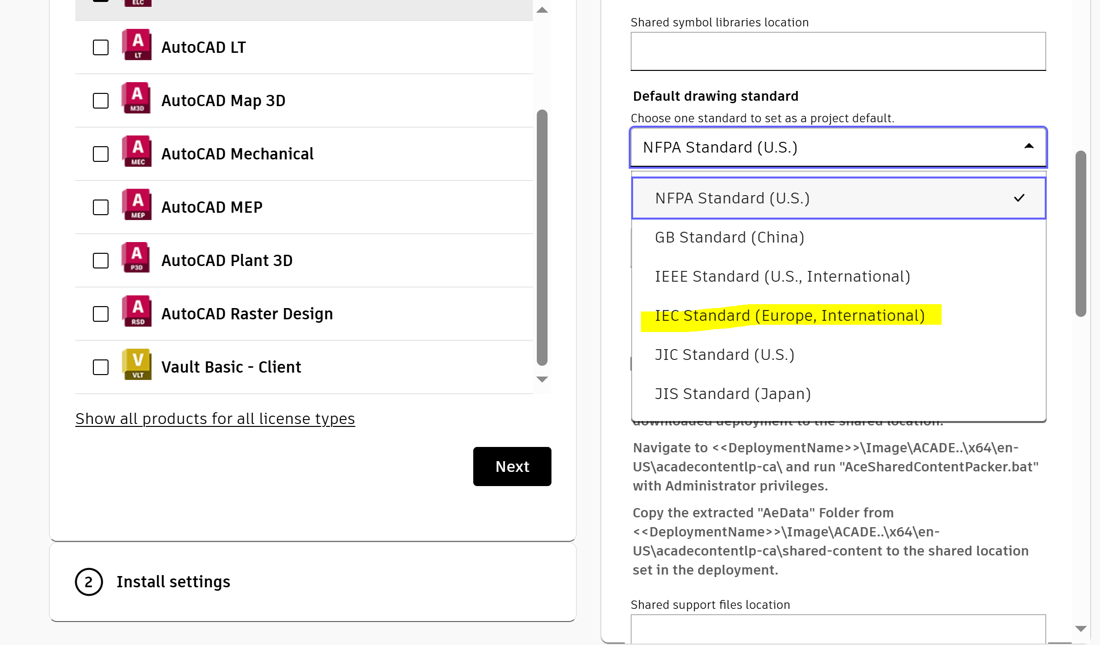 How to Change Drawing Standard in Default AutoCAD Electrical ...