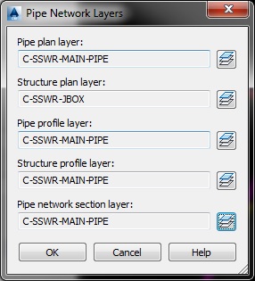 Pipe Network default layers - Autodesk Community
