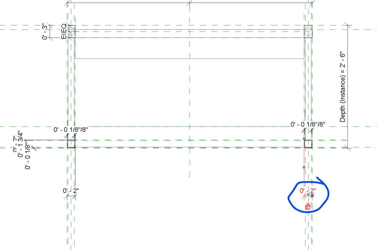 Solved: nested family going off-center when dimensions change - Autodesk Community